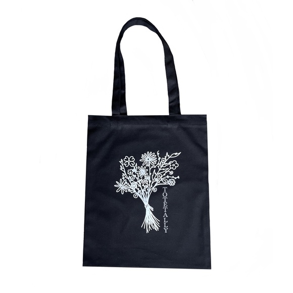 Totetally By Cat | Bags | Dark Bloom Collection Tote Bag | Poshmark